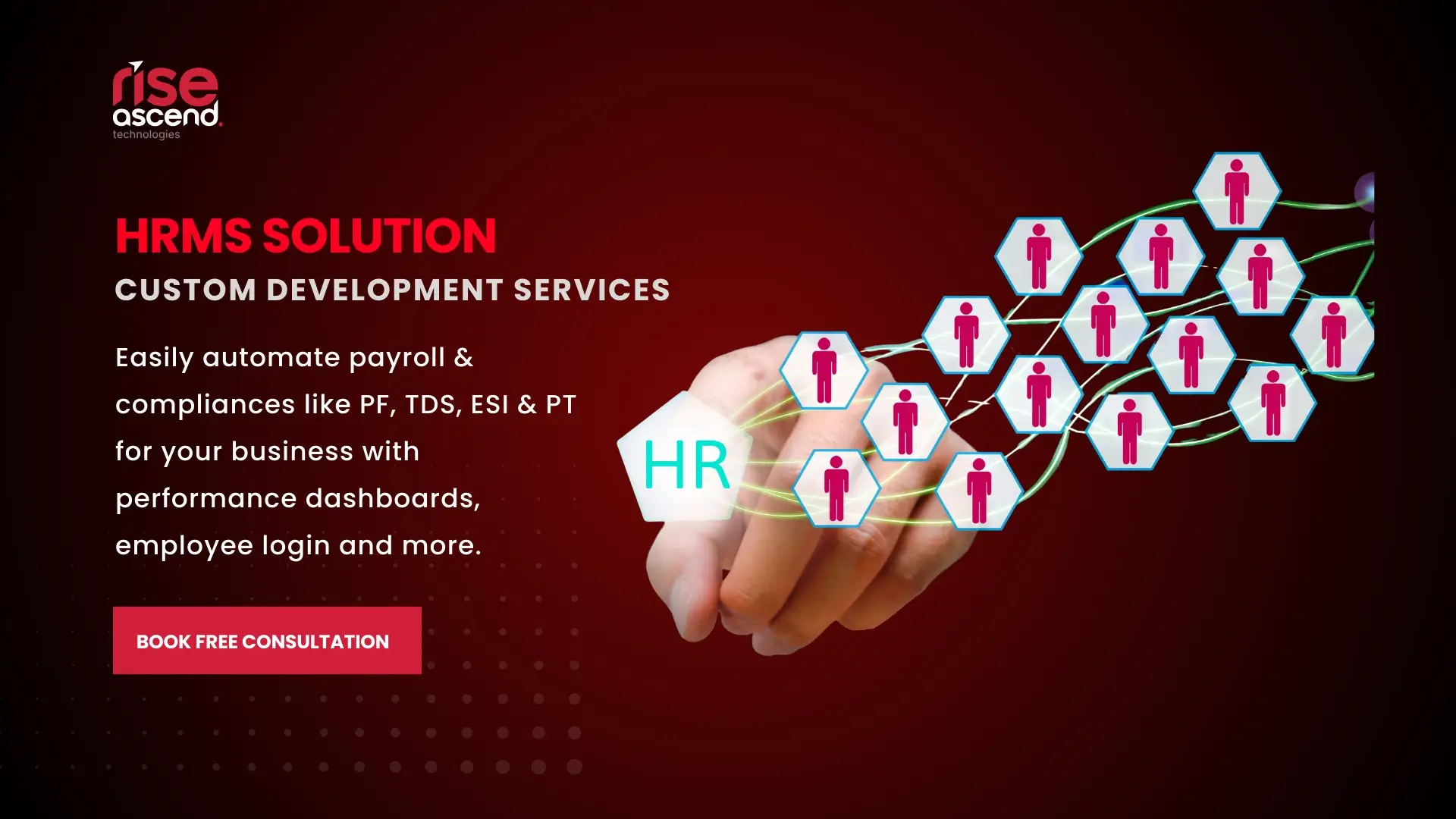 Custom HRMS Services | Employee Management Solution